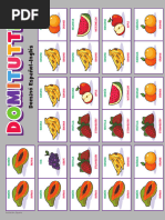 Memorama de Frutas Y Verduras | PDF