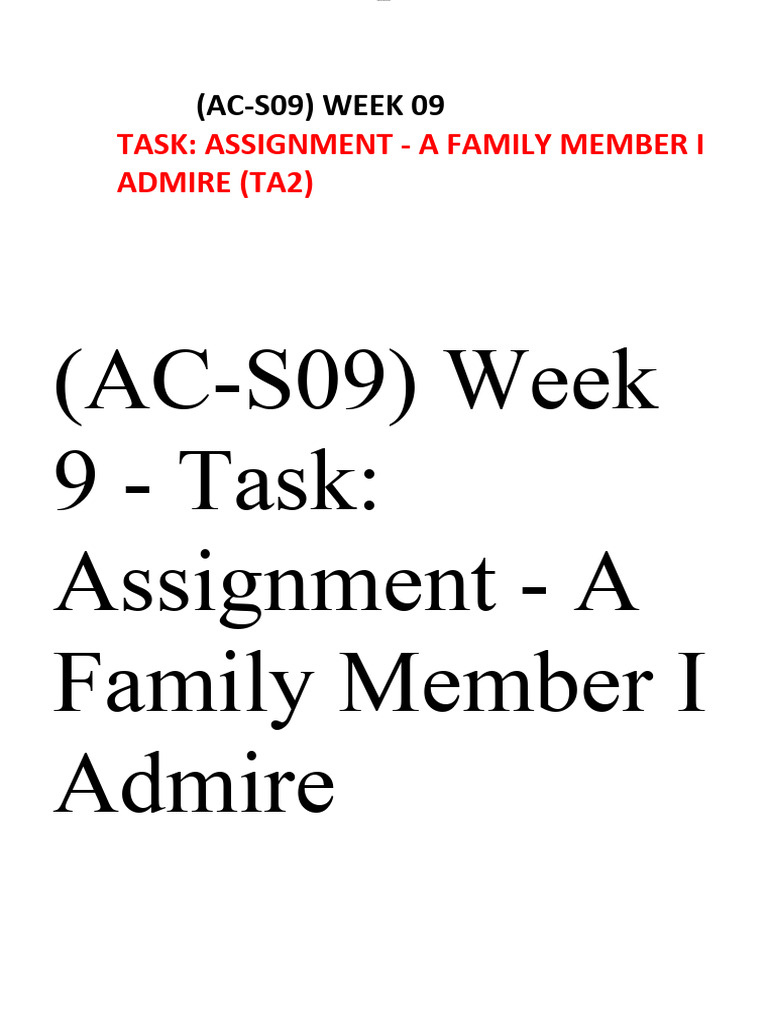 AC-S09-WEEK-9-task-assignment-a-family-member-i-admire JENNIFER SALDAÑA | PDF