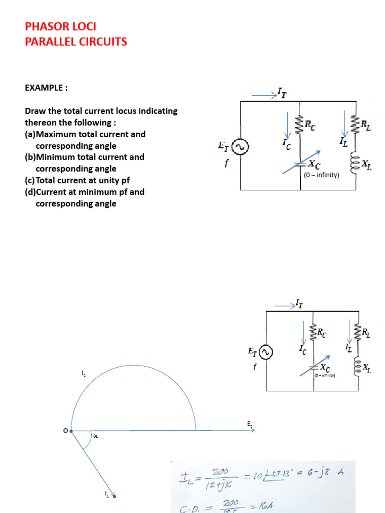 Parallel Phasor Loci | PDF | Electrical Engineering | Electricity