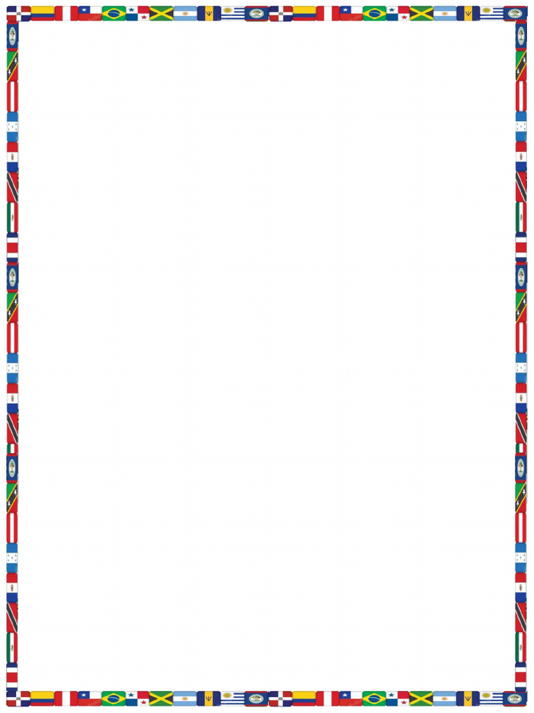 Borde Banderas de America | PDF