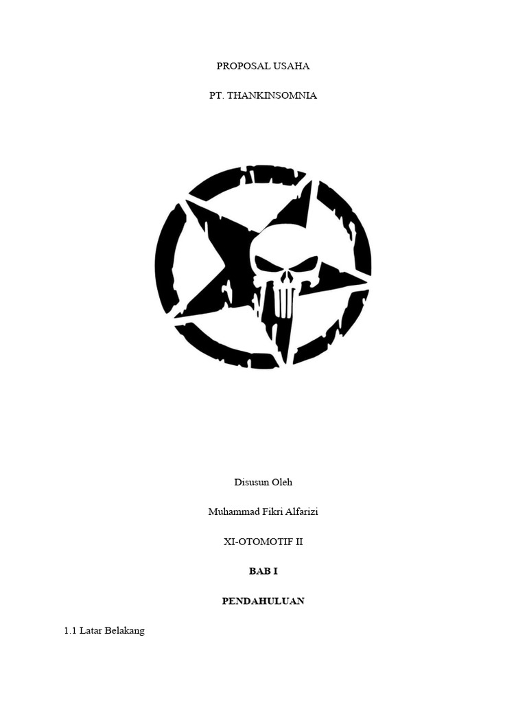 Agus PROPOSAL PASSED | PDF