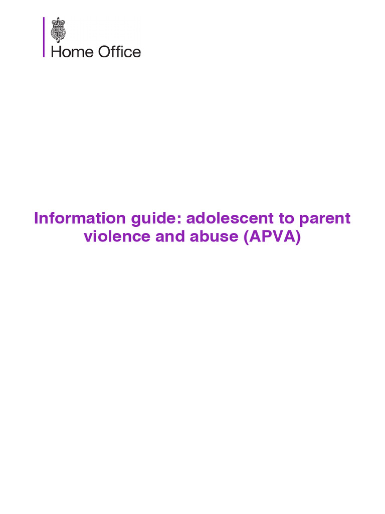 APVA | PDF | Violence | Domestic Violence