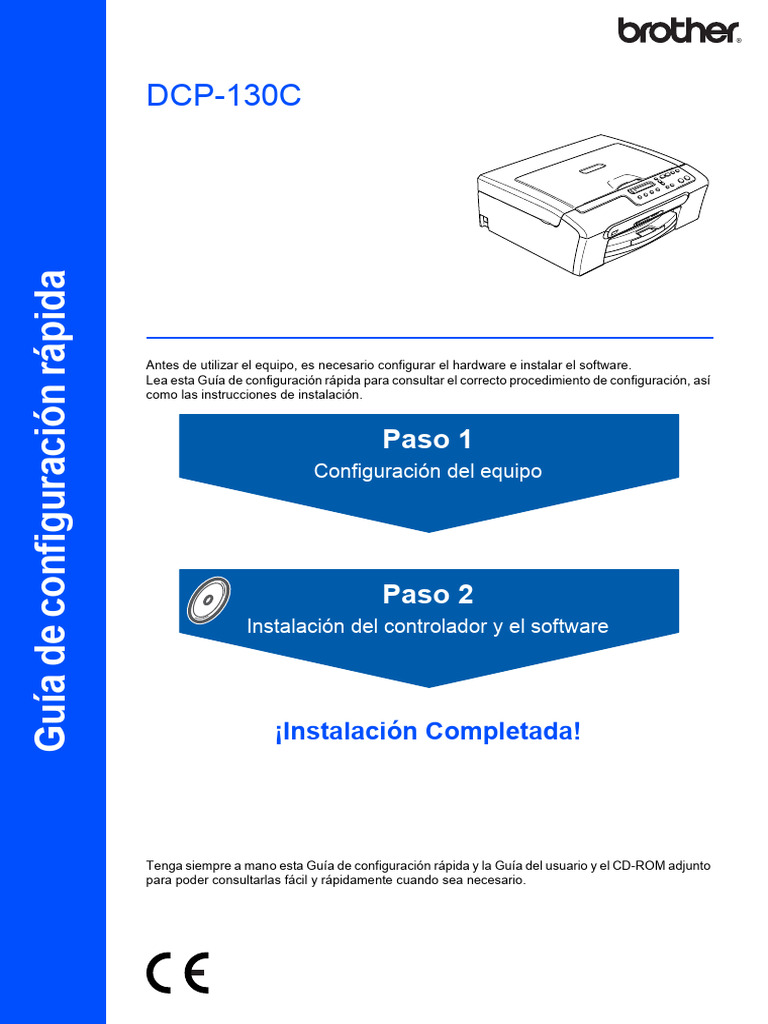 Brother Imp DCP 130C Guia Config | PDF | Windows XP | Microsoft Windows