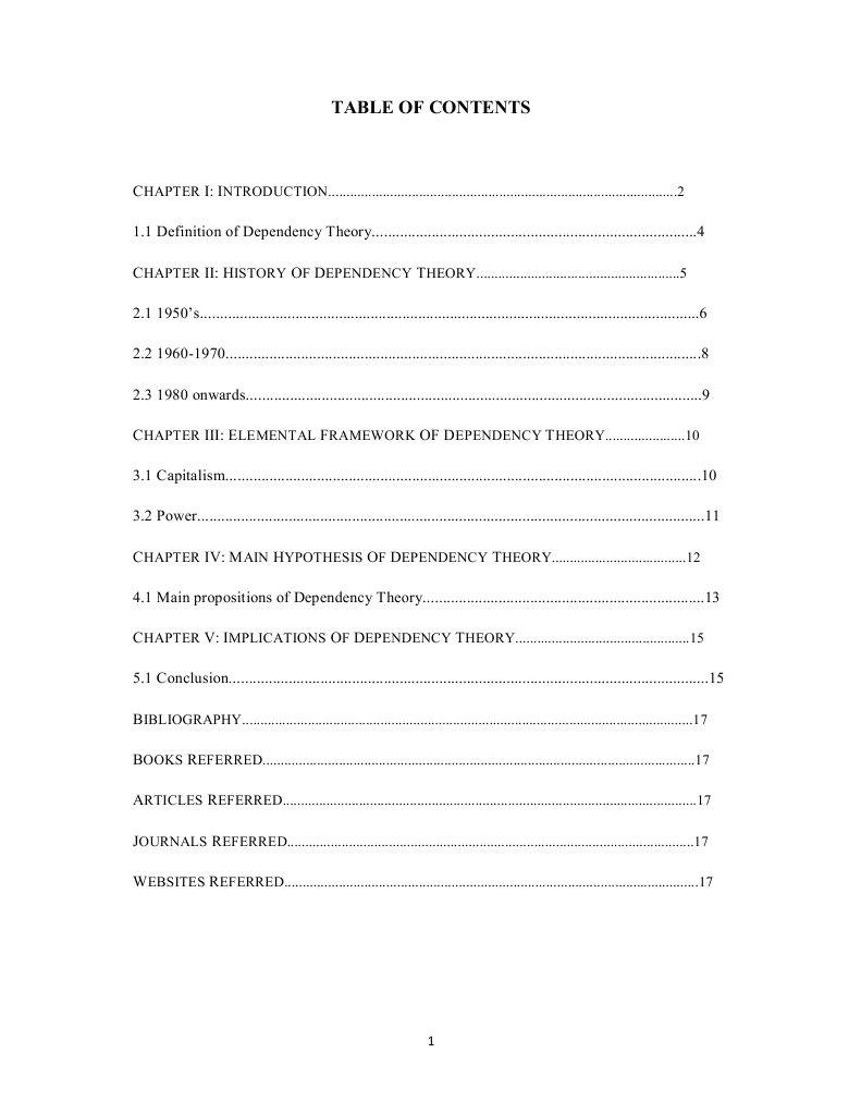 Dependency Theory Explained | PDF | Capitalism | Economics