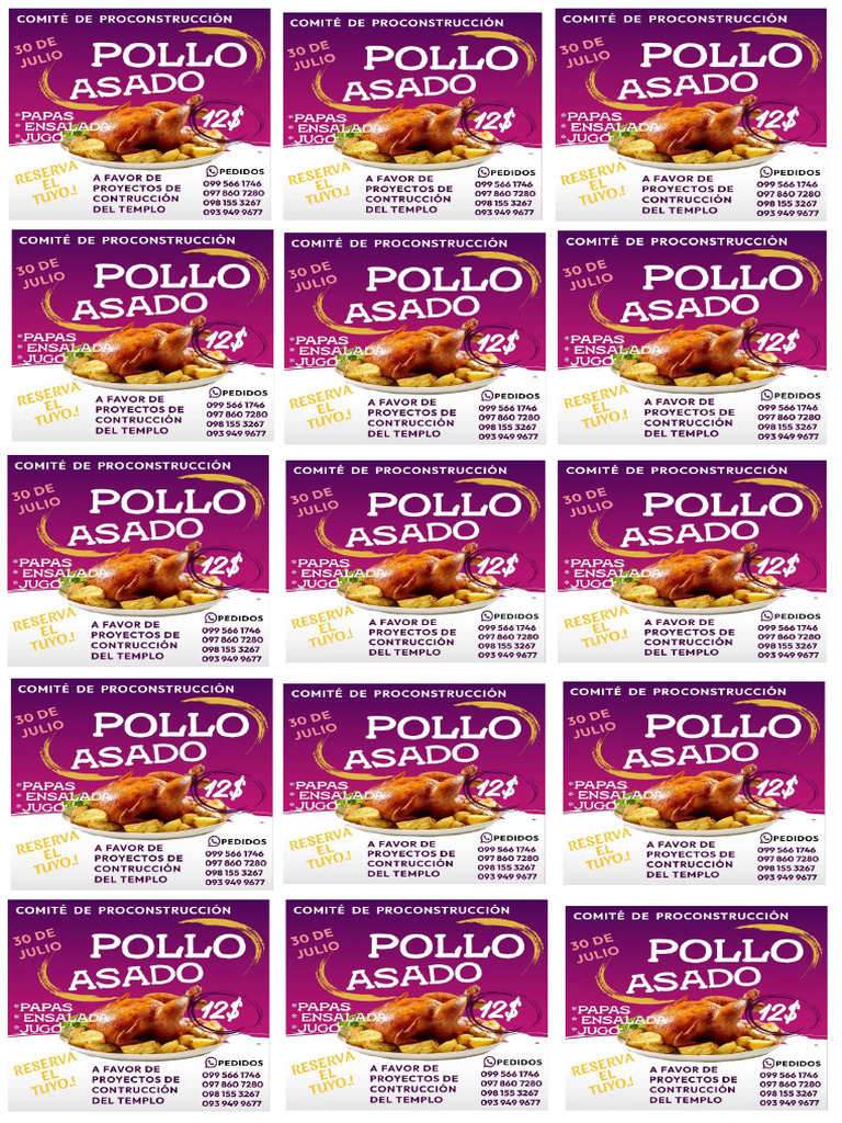 Pollos Imprimir | PDF