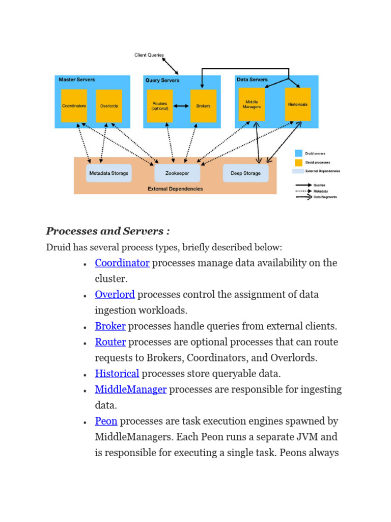 Druid Configuration In Prod Pdf Computer Cluster Server Computing 