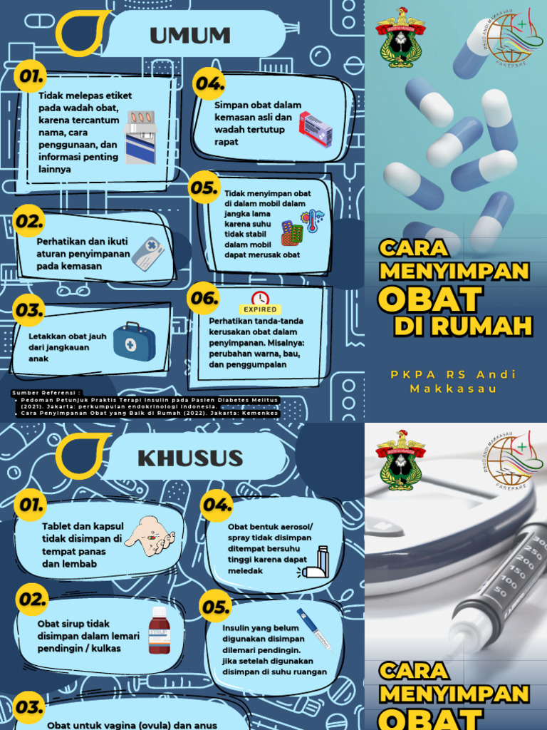 Panduan Penyimpanan Obat di Rumah | PDF