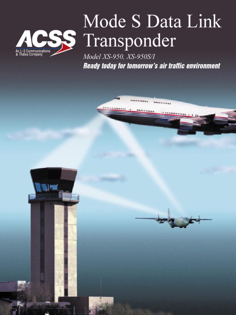 ACSS_Mode_S | PDF | Transponder (Aeronautics) | Aircraft