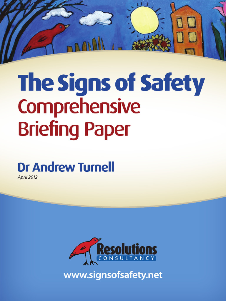Signs of Safety Briefing Paper Overview | PDF | Child Protection | Risk