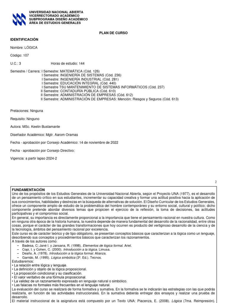 107 PC Ev 2024-2 | PDF | Proposición | Lógica