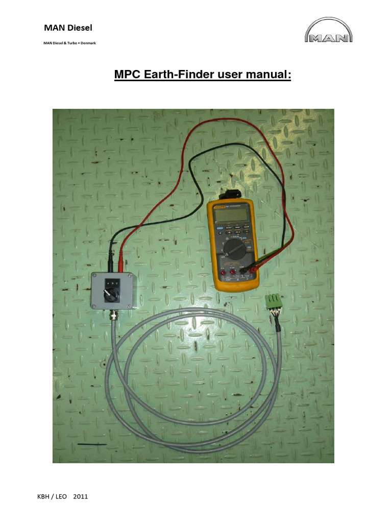 MPC Earth-Finder Instruction | PDF | Electrical Connector | Switch