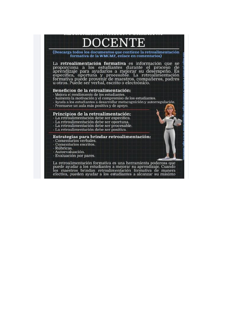 Retroalimentación | PDF