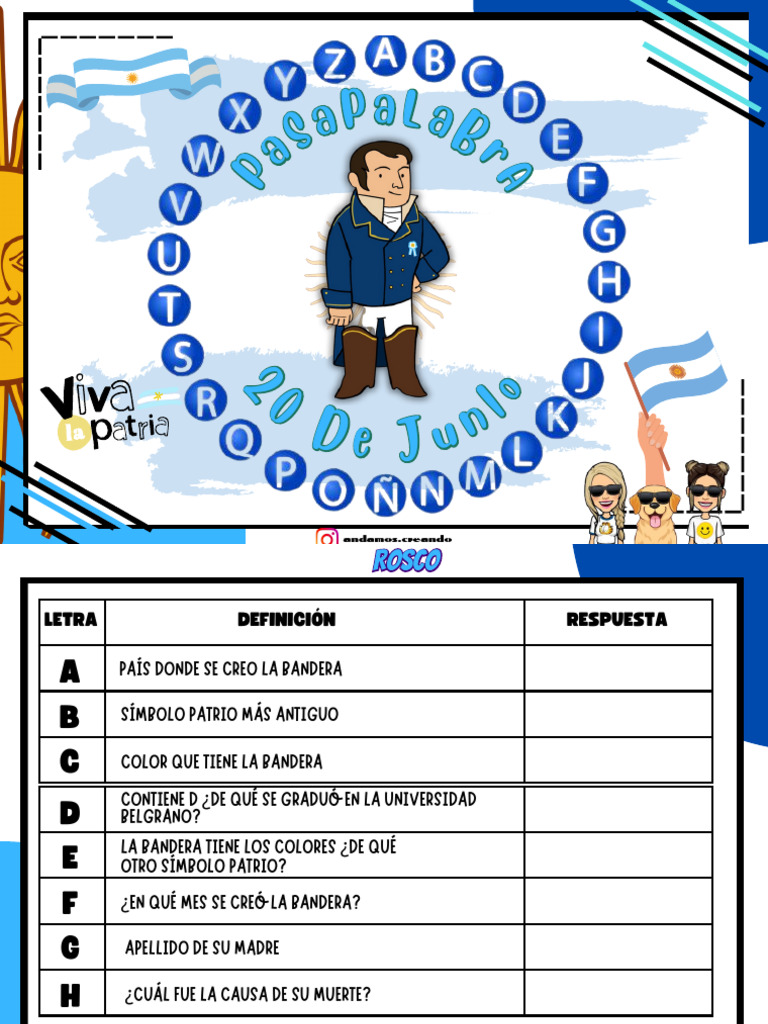 Pasapalabra 20 de Junio - 20240601 - 113703 - 0000 | PDF | Argentina