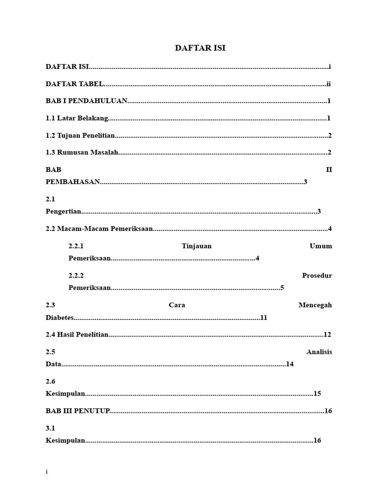 Daftar Tabel Pdf Bisnis Teknologi Rekayasa