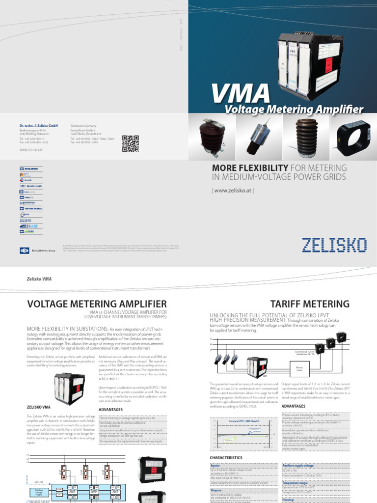 VMA 2019 en Sheet | PDF | Amplifier | Calibration