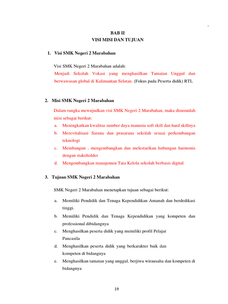 BAB II - Draft KSP SMKNEGERI 2 MARABAHAN 24 | PDF
