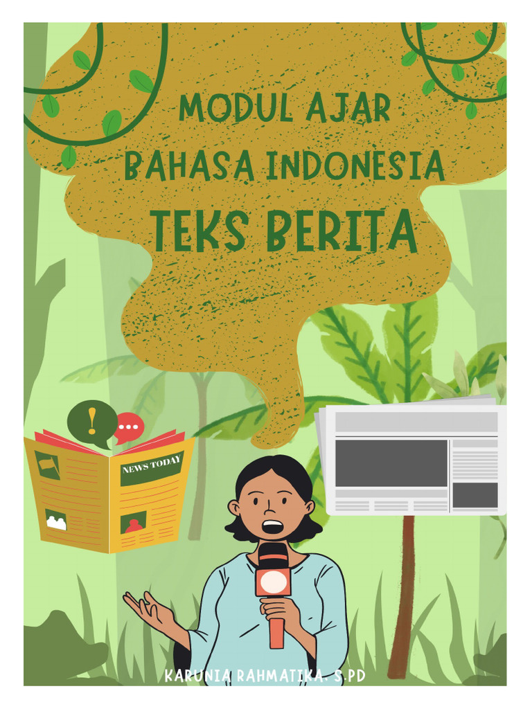 Modul Ajar - Teks Berita | PDF