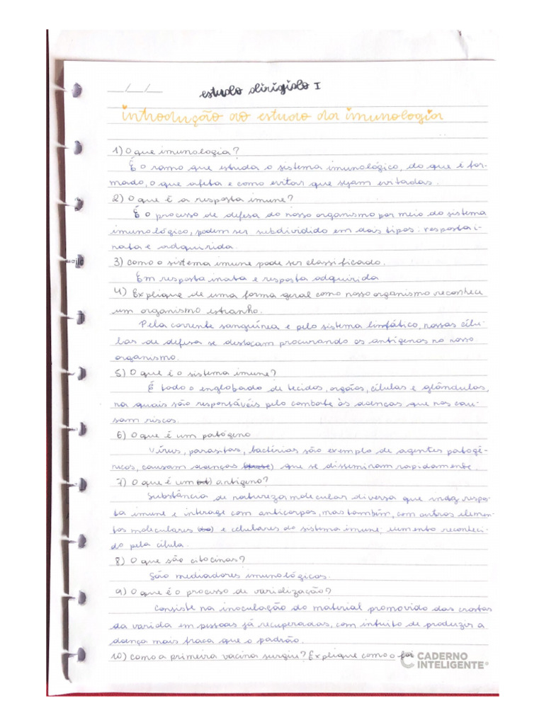 Estudos Dirigidos Modulo 1 | PDF