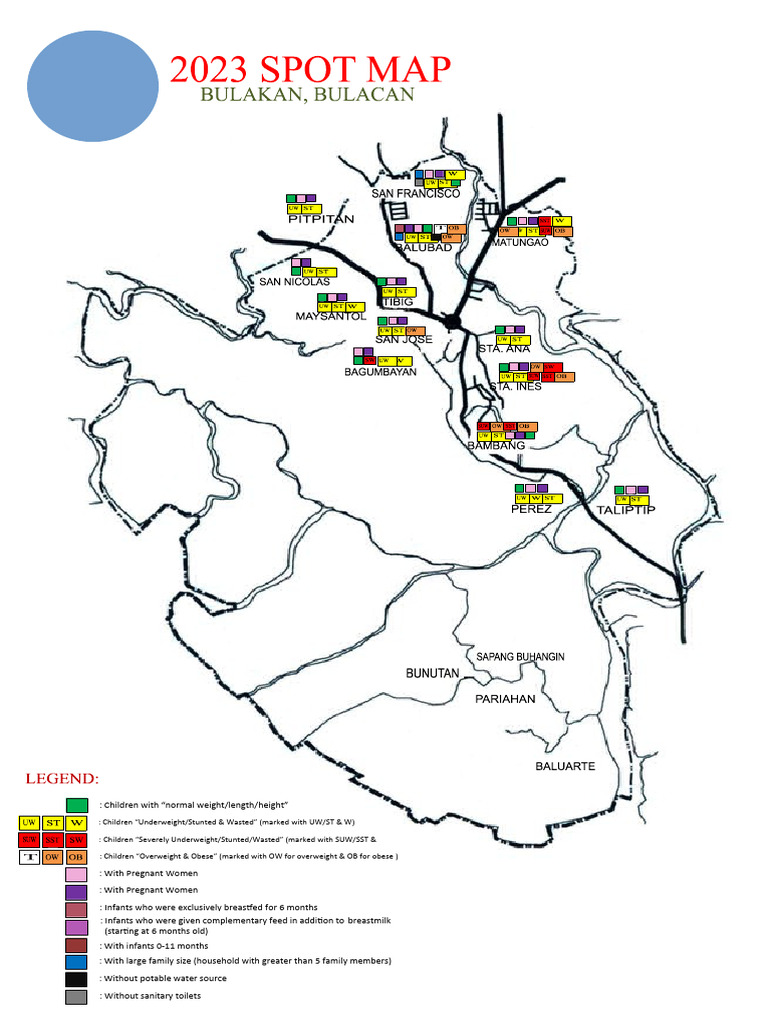 2021 Spot Map Bulakan, Bulacan (Edited) | PDF