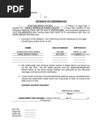 Affidavit-of-Confirmation-PNP (Applicant) | PDF