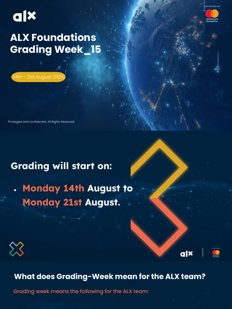 ALX Grading Week Guide | PDF | Computing | Information Technology