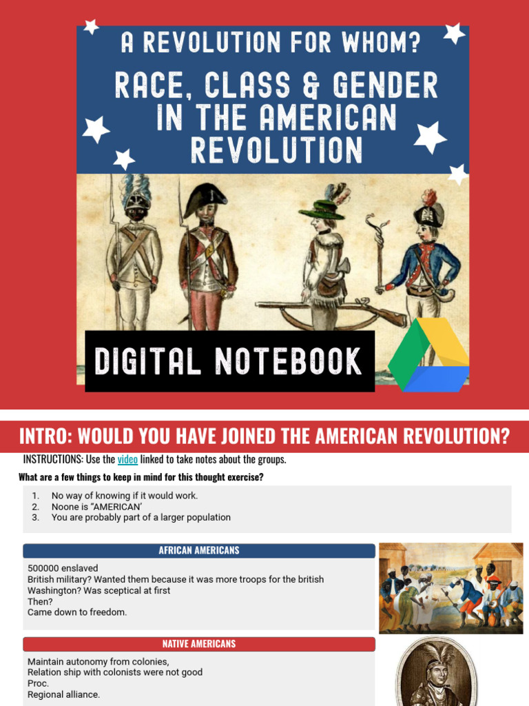 ALEXANDER MOORE - Race, Class & Gender in The Revolution - Digital NB ...