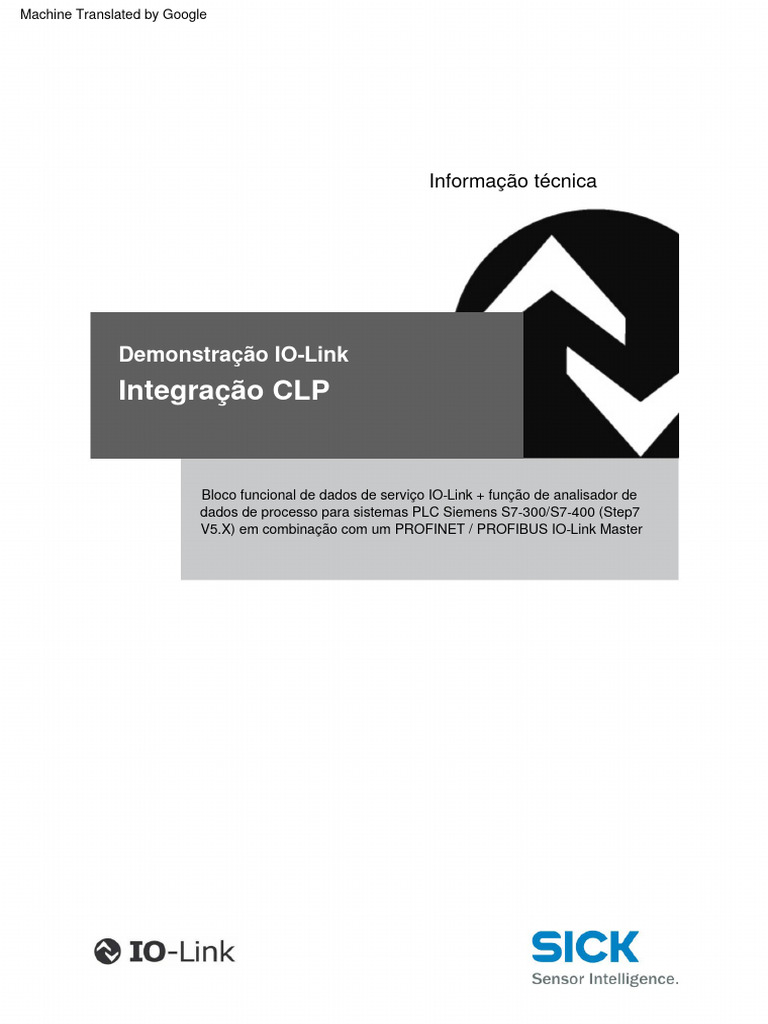 SICK_IOL_Demo_STEP7_V5_PROFINET_PROFIBUS_en | PDF | Controlador lógico ...