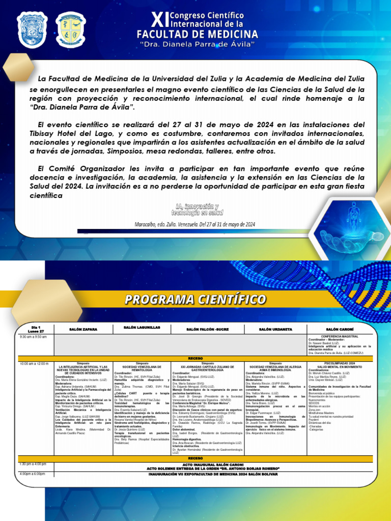 Programa Cientifico 2024 | PDF | Inteligencia artificial | Inteligencia (IA) y semántica