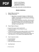 GAD 2023 PROJECT PROPOSAL For Hog Dispersal | PDF | Pig | Economies