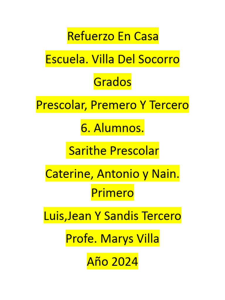 Refuerzo Español Grados Prescolar, Primero Y Tercero | PDF | Arte