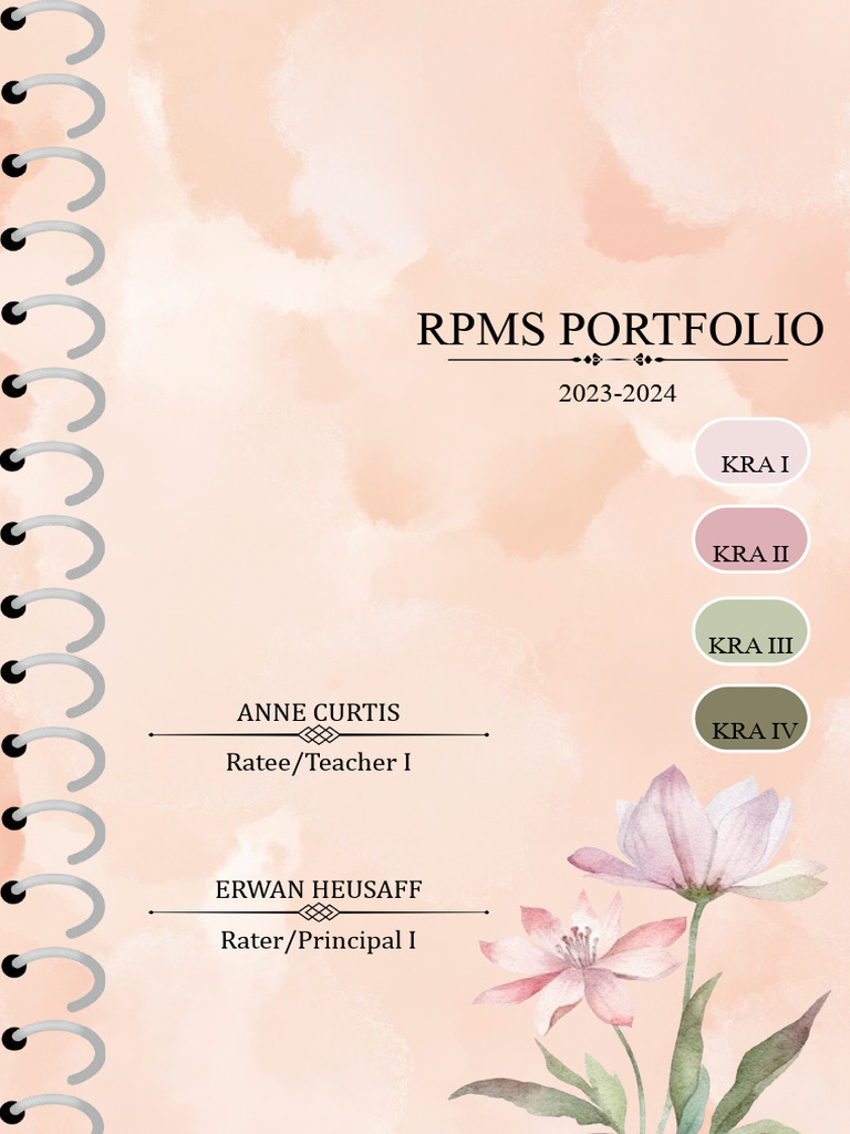 RPMS Template-Minimalist Design | PDF | Learning | Lesson Plan