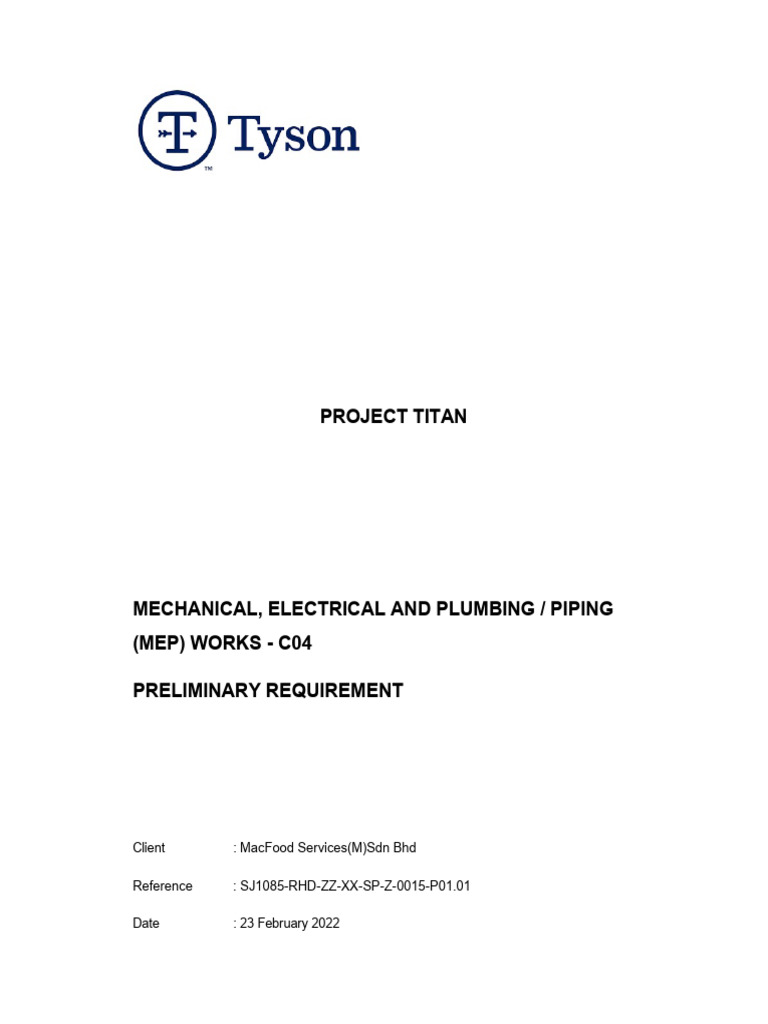 3.4 SJ1085-RHD-ZZ-XX-SP-Z-0015-P01.01 - C04 Preliminaries Requirements | PDF | General ...