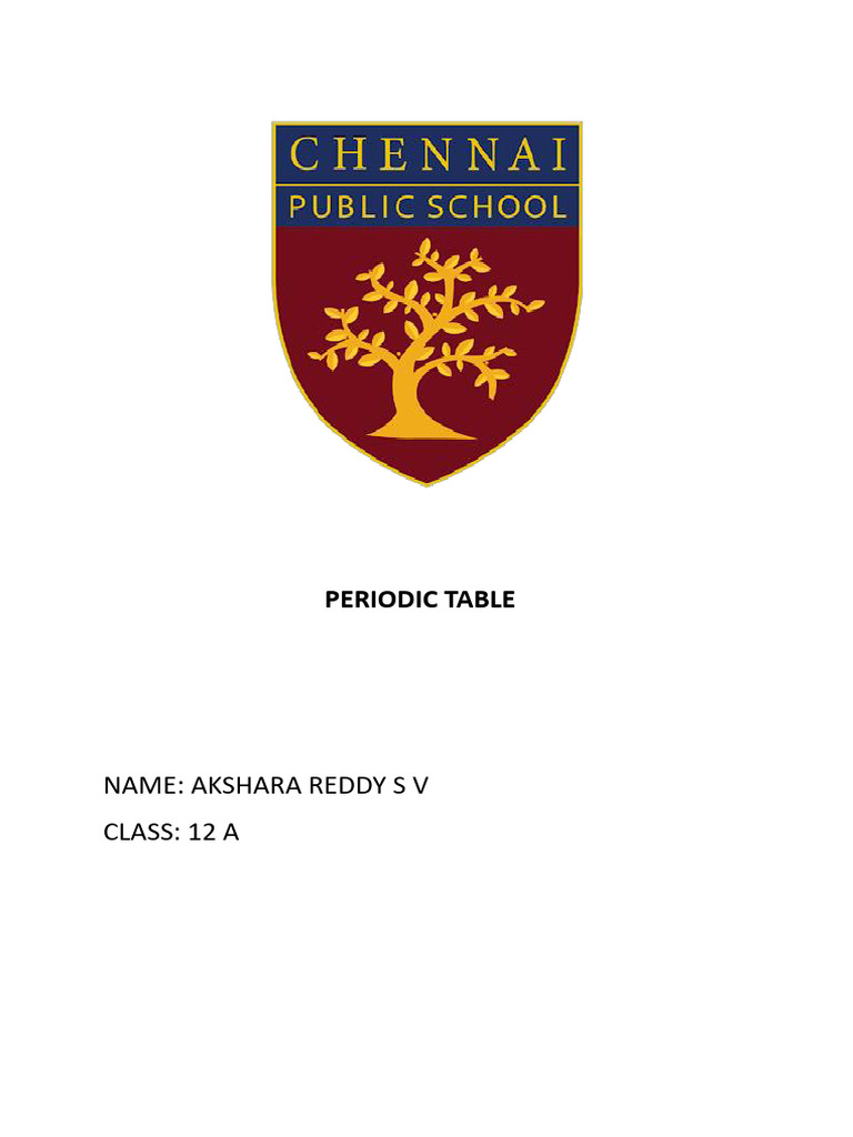 CS PERIODIC TABLE project OG | PDF | Computing | Computer Science CS PERIODIC TABLE project OG | PDF | Computing | Computer Science