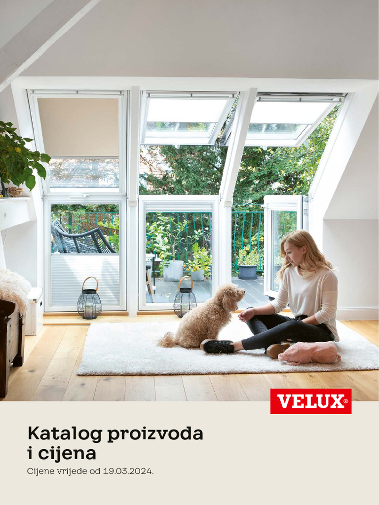 Katalog VELUX Proizvoda I Cijena 2024 | PDF