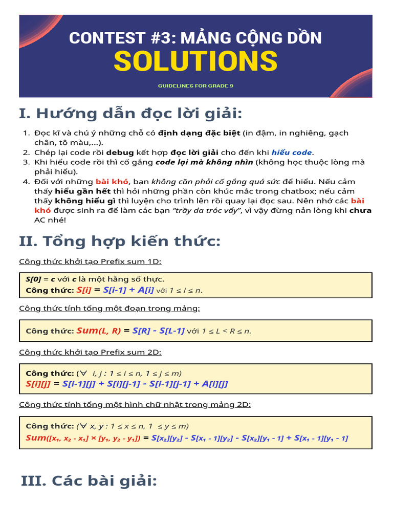 contest#3 - solutions (1) | PDF