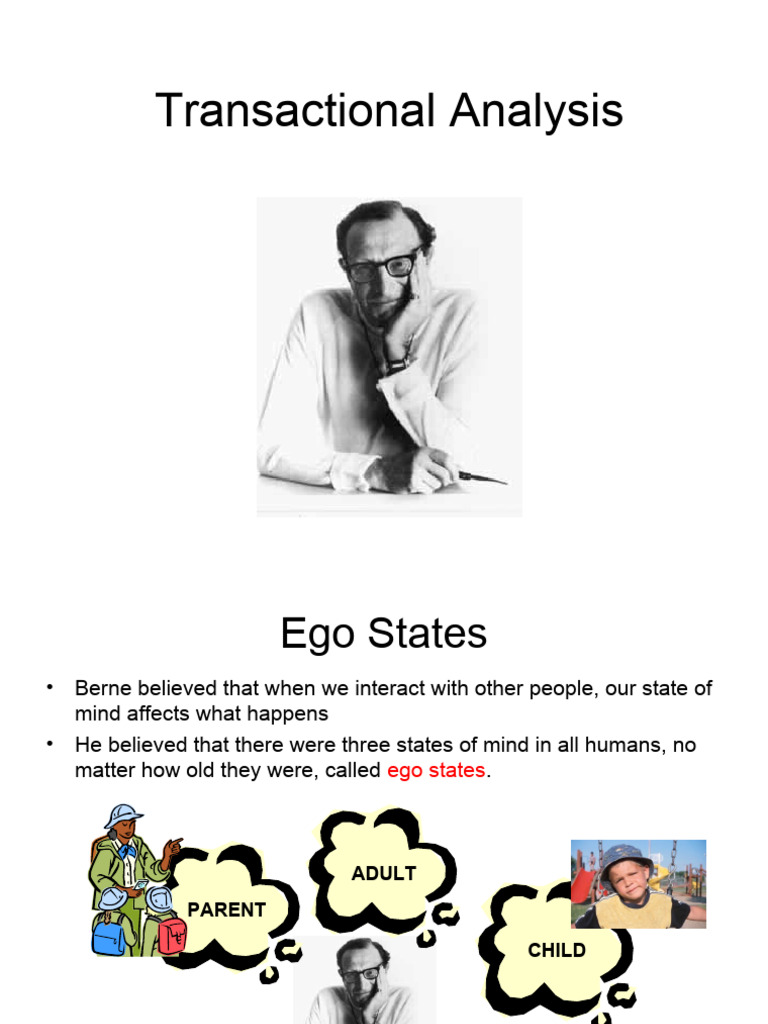 Transactional Analysis | PDF | Human Communication | Psychology