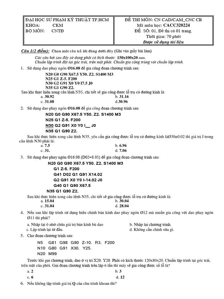 Tailieuxanh de Thi CNCCB HK I 14 15 0836 | PDF