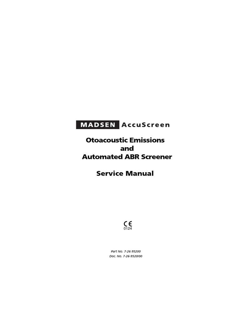 AccuScreen UK Servman | PDF | Troubleshooting | Calibration