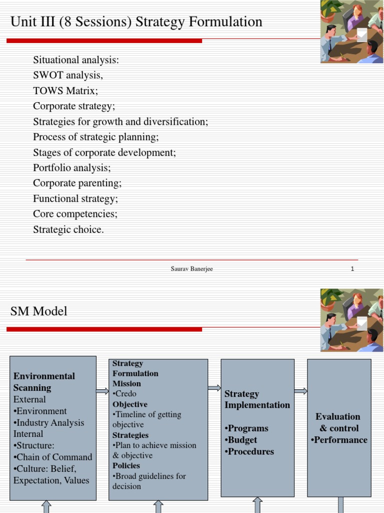 Strategy Formulation | PDF | Strategic Management | Swot Analysis