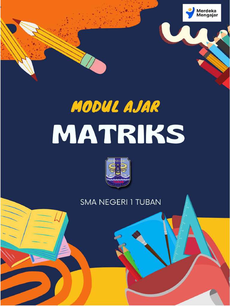 Modul Ajar Matriks | PDF | Metode & Bahan Ajar