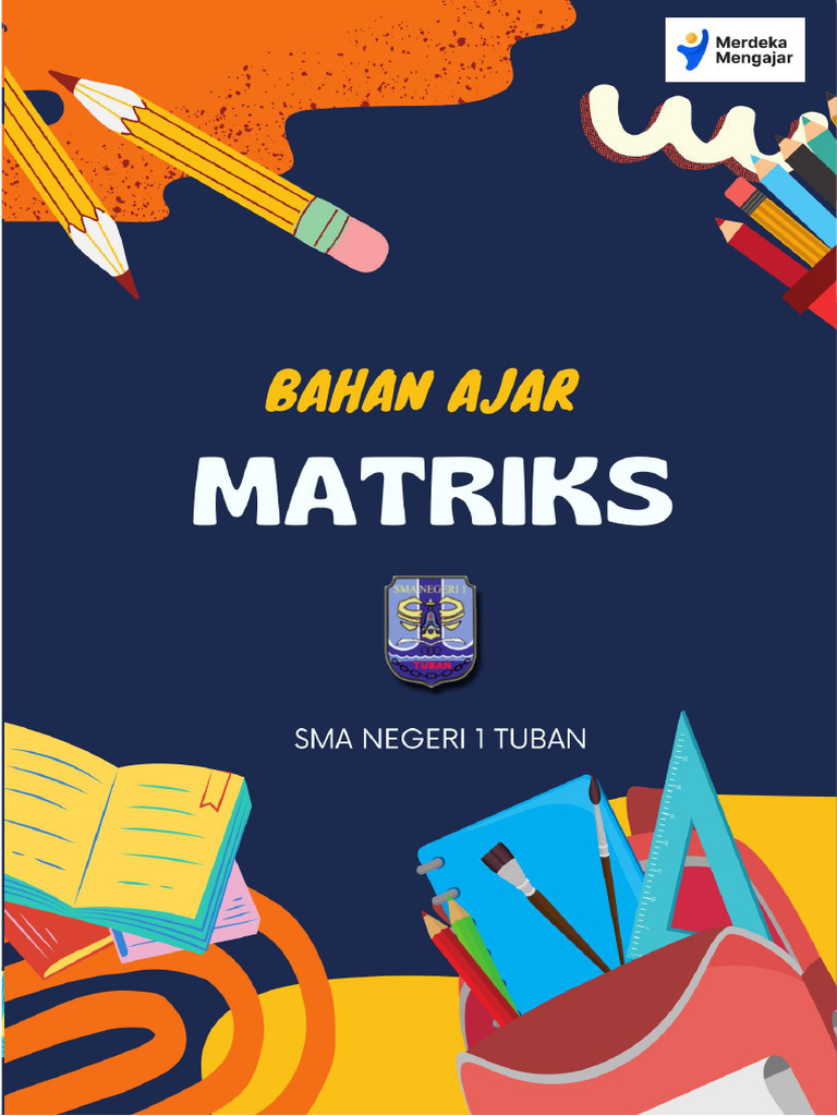 Bahan Ajar Matriks | PDF