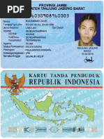 Format KTP Kosong Word 3 | PDF