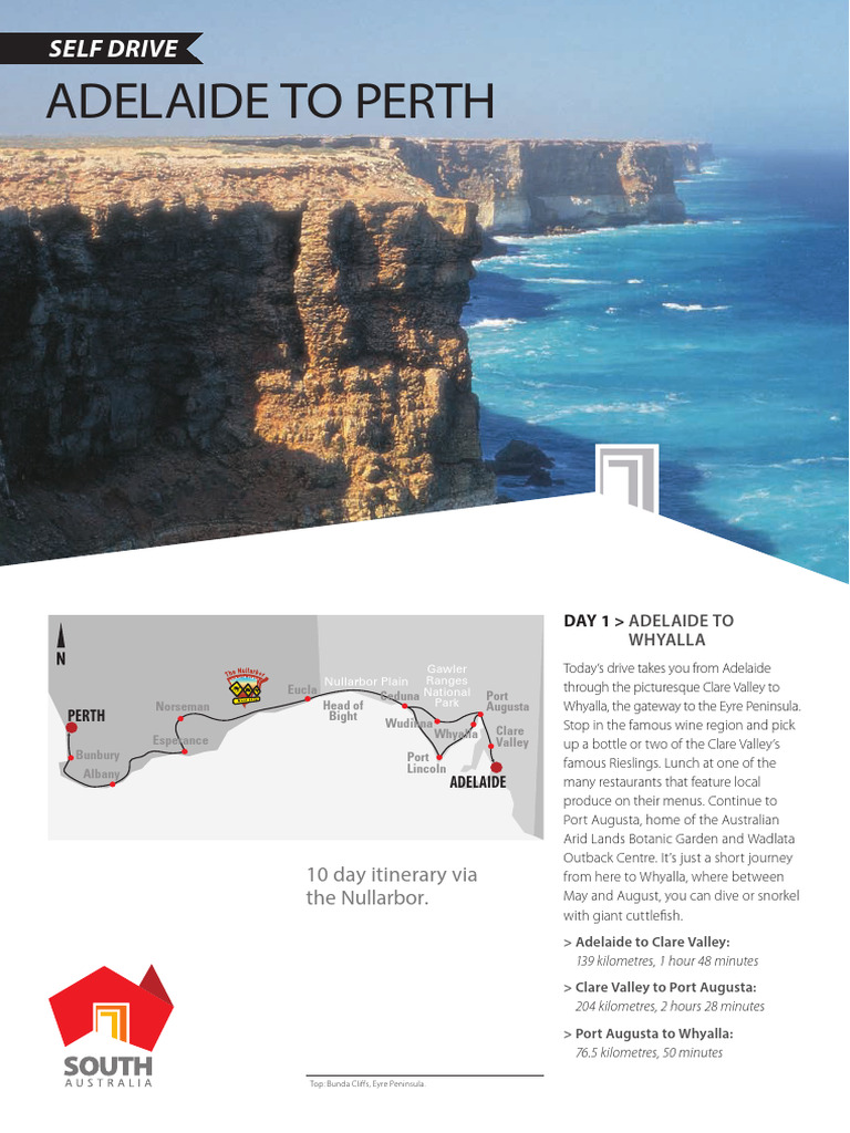 Adelaide Perth Self Drive | PDF