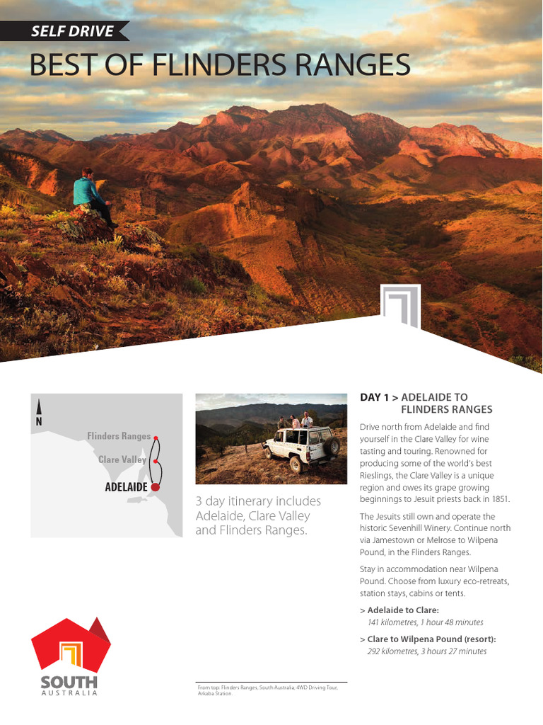 Best of Flinders Ranges Self Drive | PDF | Wine | Grape