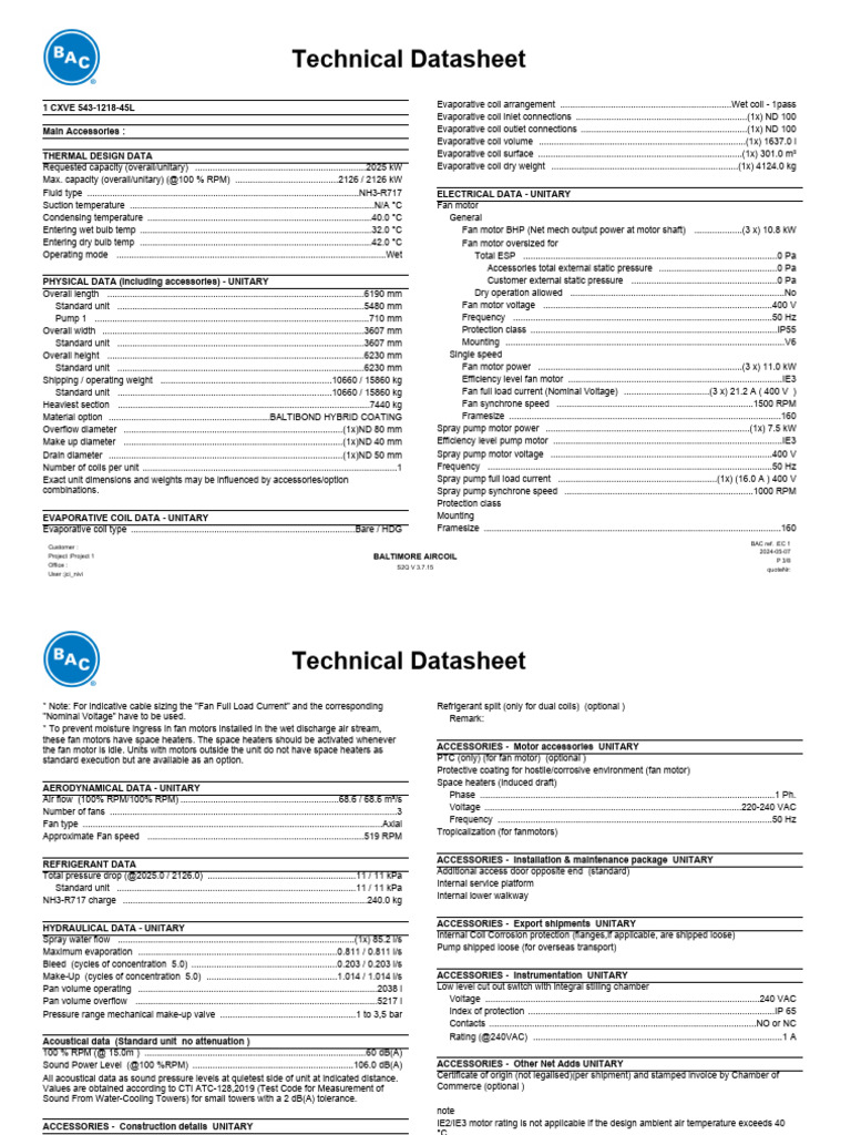 CXVE 543 - datasheet | PDF | Electrical Engineering | Physical Quantities