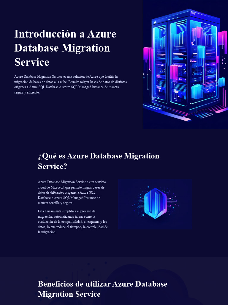 Introduccion a Azure Database Migration Service | PDF | Microsoft Azure ...