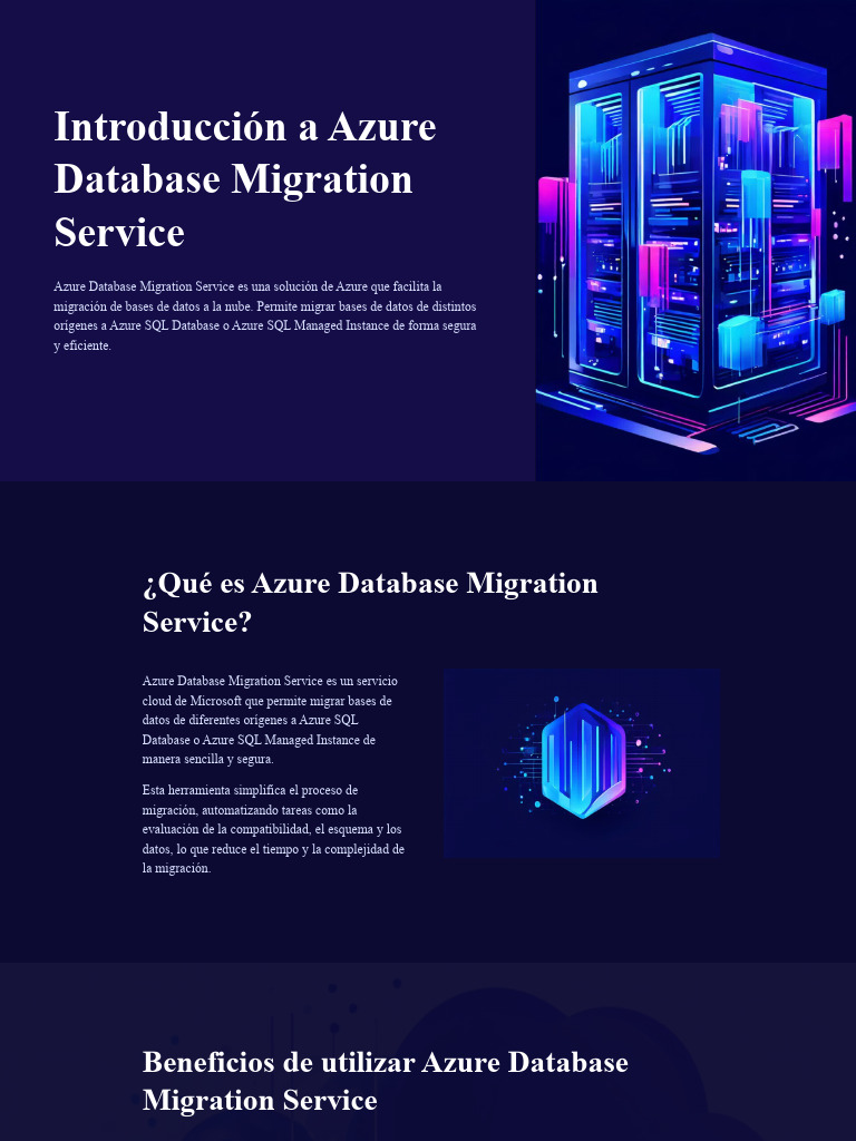 Introduccion A Azure Database Migration Service | PDF | Microsoft Azure ...