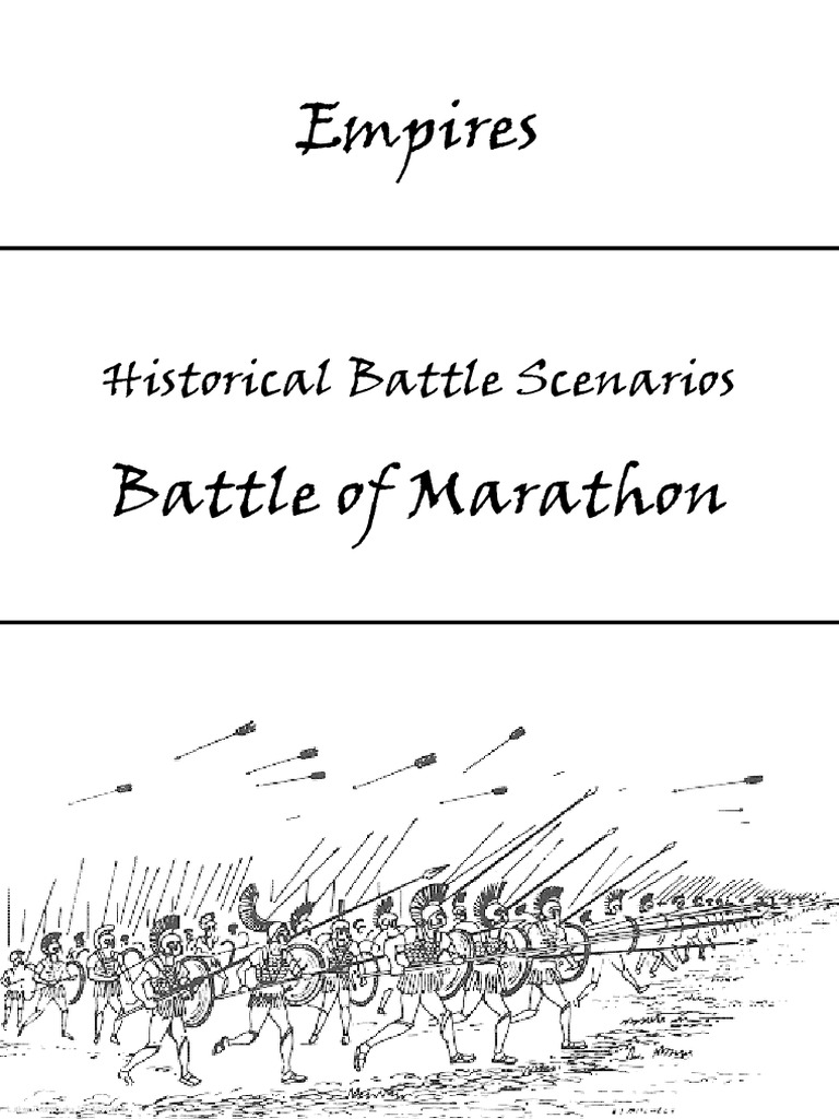 Battle of Marathon: Historical Wargame Guide | PDF | Achaemenid Empire ...