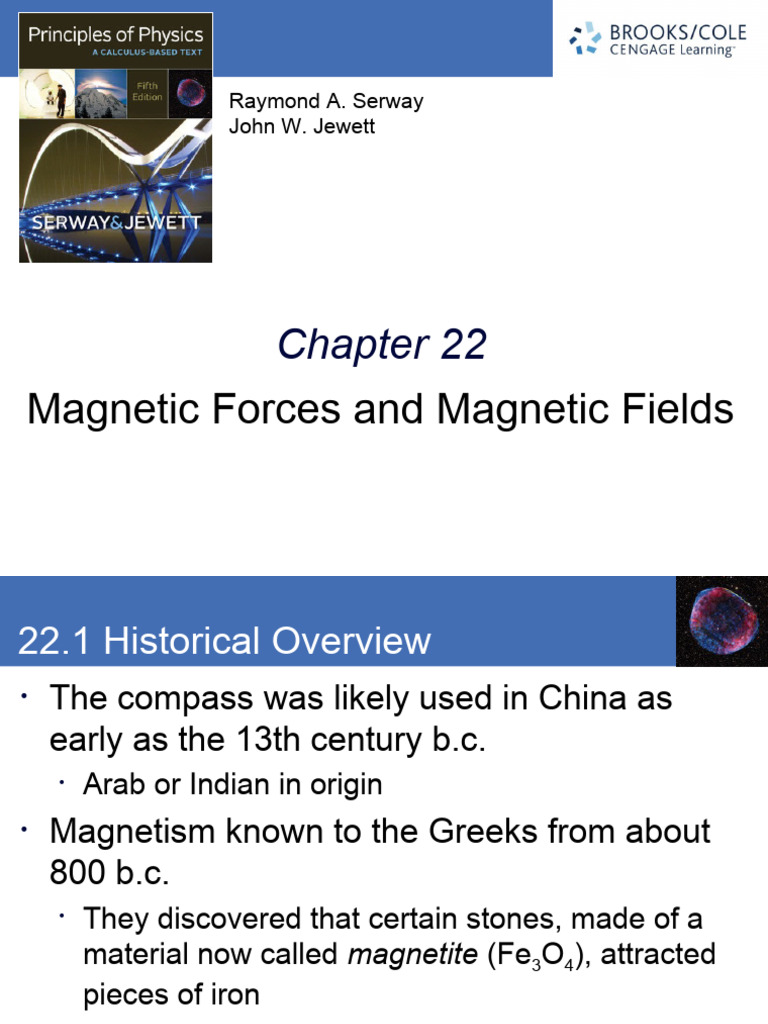 Chapter 22 | PDF | Magnetic Field | Electron