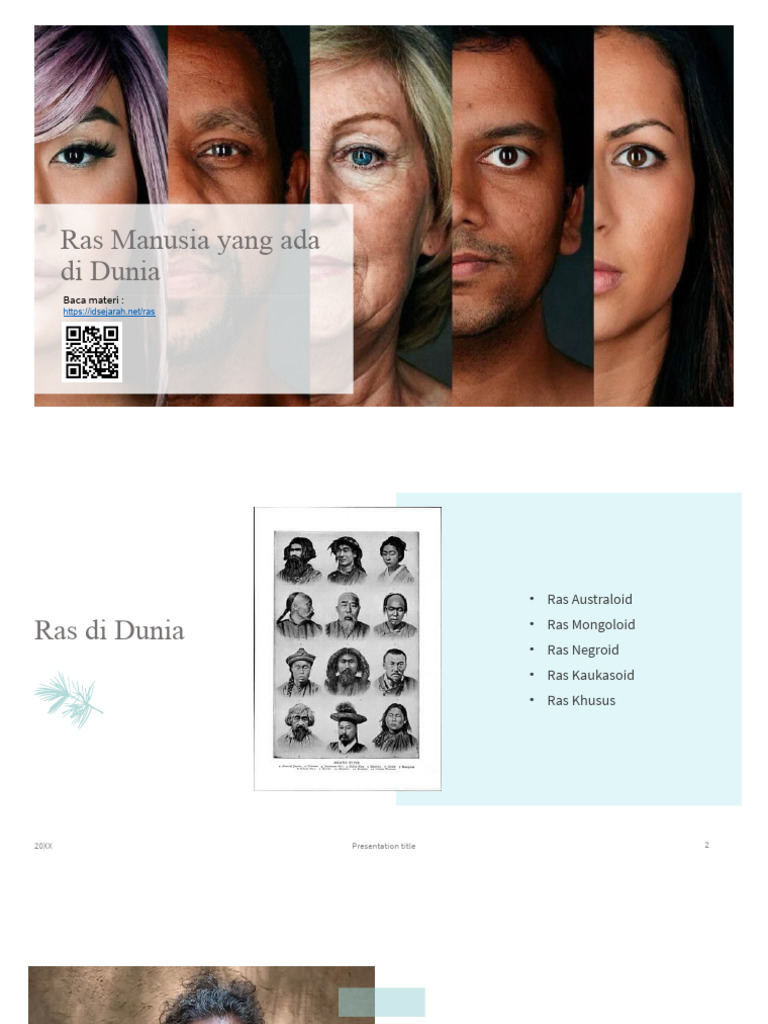 Ras Manusia Yang Ada Di Dunia | PDF